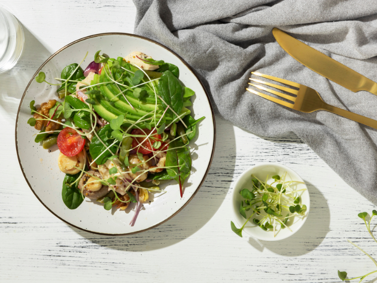 Keto-Friendly Avocado Crunch Salad